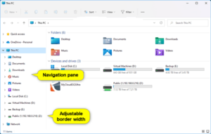 How to Show or Hide Navigation Pane in File Explorer in Windows 11 - CodeROG Software